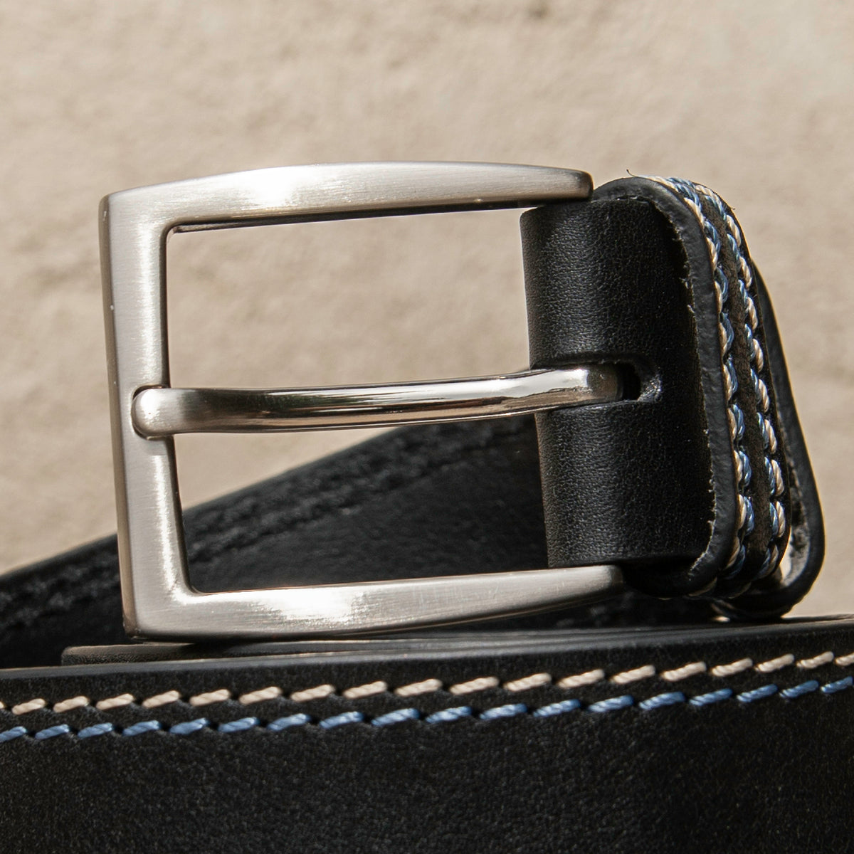 Solid Brass Heel Bar Dress Buckle / Brushed Nickel – Tuscan Bull